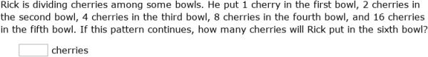 IXL - Number sequences: word problems (Year 7 maths practice)