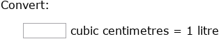 IXL - Convert between cubic metres and litres (Year 8 maths practice)