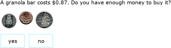 IXL - Purchases: do you have enough money? (Year 2 maths practice)