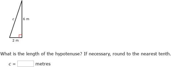 IXL - Pythagoras' theorem: find the missing leg or hypotenuse length ...
