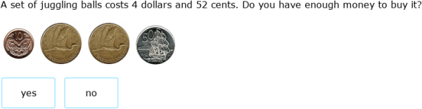 IXL - Purchases - do you have enough money - up to $5 (Year 3 maths ...