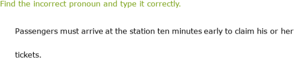 IXL - Correct inappropriate shifts in pronoun number and person (Year 7 ...