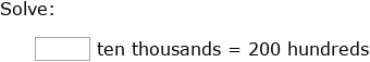 IXL - Convert between place values (Year 6 maths practice)