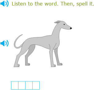 IXL - Spell the short i word (Year 3 English practice)