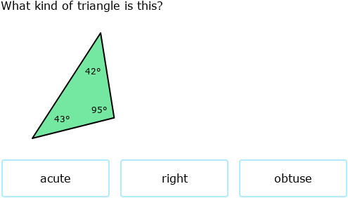 IXL - Classify triangles (Year 8 maths practice)