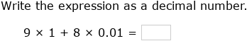 IXL - Convert decimals between standard and expanded form (Year 6 maths ...