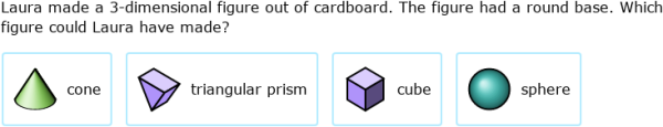 IXL - Which three-dimensional figure is being described? (Year 5 maths ...