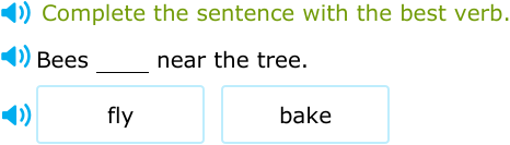 IXL - Use action verbs (Year 2 English practice)