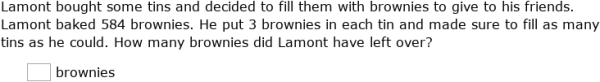 IXL - Divide by one-digit numbers: interpret remainders (Year 6 maths ...