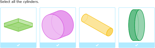 IXL Select Three dimensional Shapes Year 3 Maths Practice 