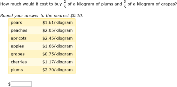 IXL - Word problems with money (Year 11 maths practice)