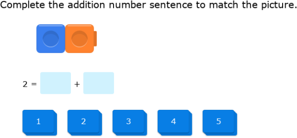 IXL - Partition numbers up to 5 - addition sentences (Year 1 maths ...