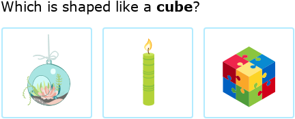 IXL - Shapes of everyday objects I (Year 1 maths practice)
