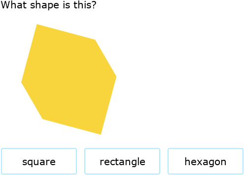 IXL - Name the two-dimensional shape (Year 1 maths practice)