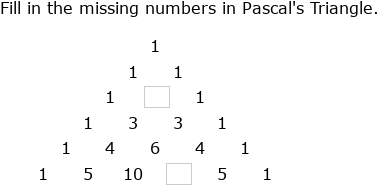 IXL - Pascal's triangle (Year 13 maths practice)