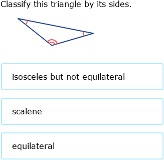 IXL - Classify triangles (Year 11 maths practice)