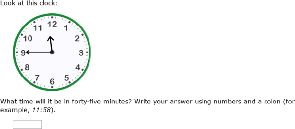 IXL - Elapsed time (Year 4 maths practice)