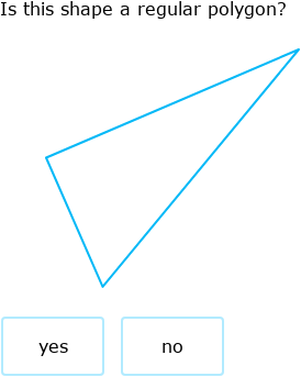 IXL - Regular and irregular polygons (Year 6 maths practice)