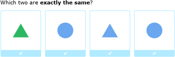 IXL - Same (Year 2 maths practice)