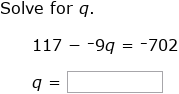 IXL - Solve two-step linear equations (Year 11 maths practice)