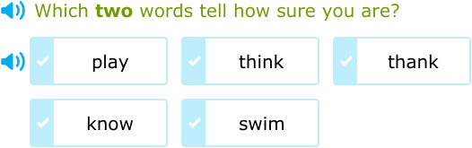 IXL - Find the words with related meanings (Year 2 English practice)