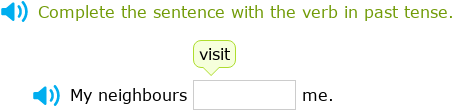 IXL - Form and use the regular past tense (Year 3 English practice)