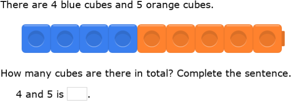 IXL - Put together numbers using cubes - sums up to 10 (Year 1 maths ...