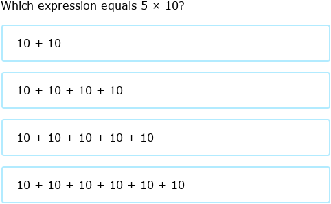 IXL - Relate addition and multiplication (Year 4 maths practice)