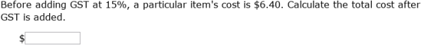 IXL - Percent of a number: GST, discount and more (Year 8 maths practice)