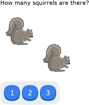 IXL - Count objects - up to 3 (Kindergarten maths practice)